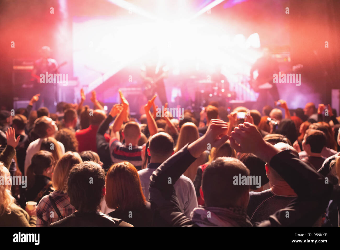 Outdoor Concert Audience Stage High Resolution Stock Photography and ...
