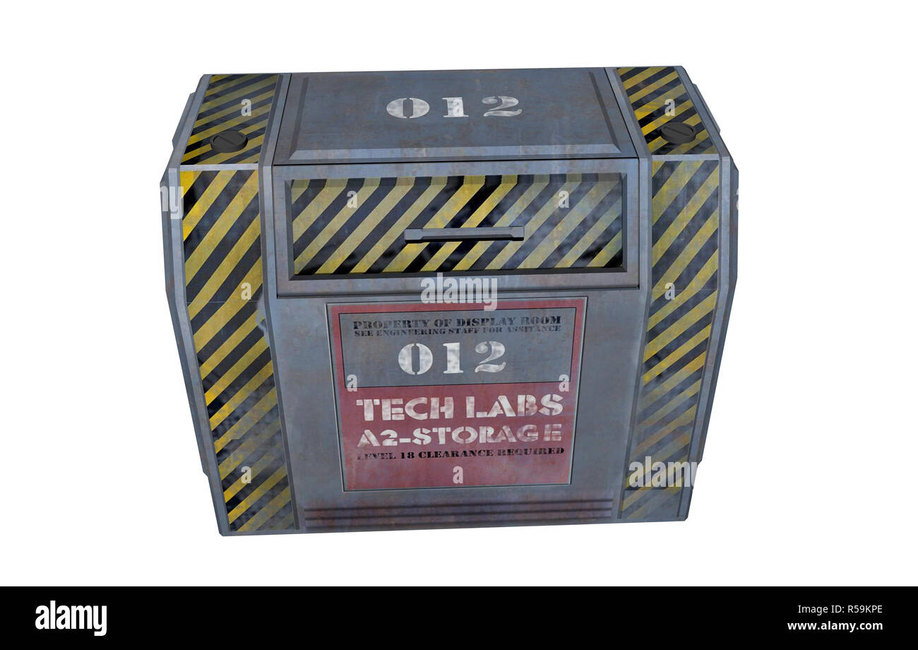 steel transport crate Stock Photo - Alamy