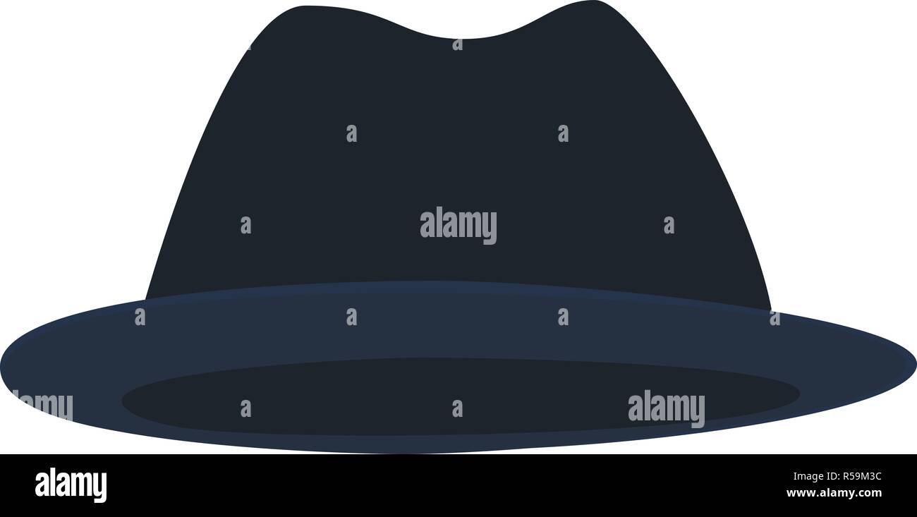 Man hat icon. Cartoon of man hat vector icon for web design isolated on ...