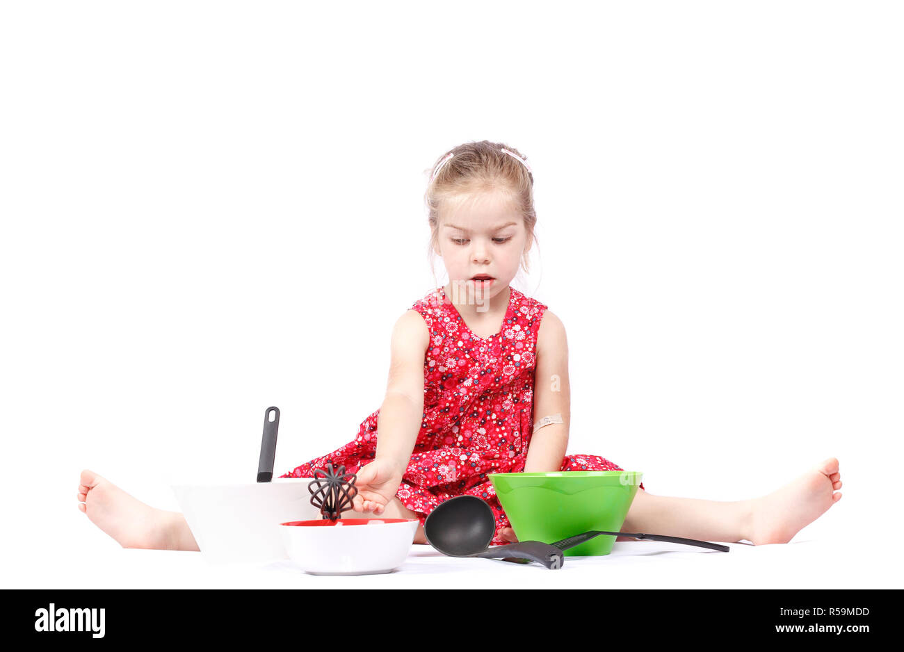Italian girl cooking Cut Out Stock Images & Pictures - Alamy