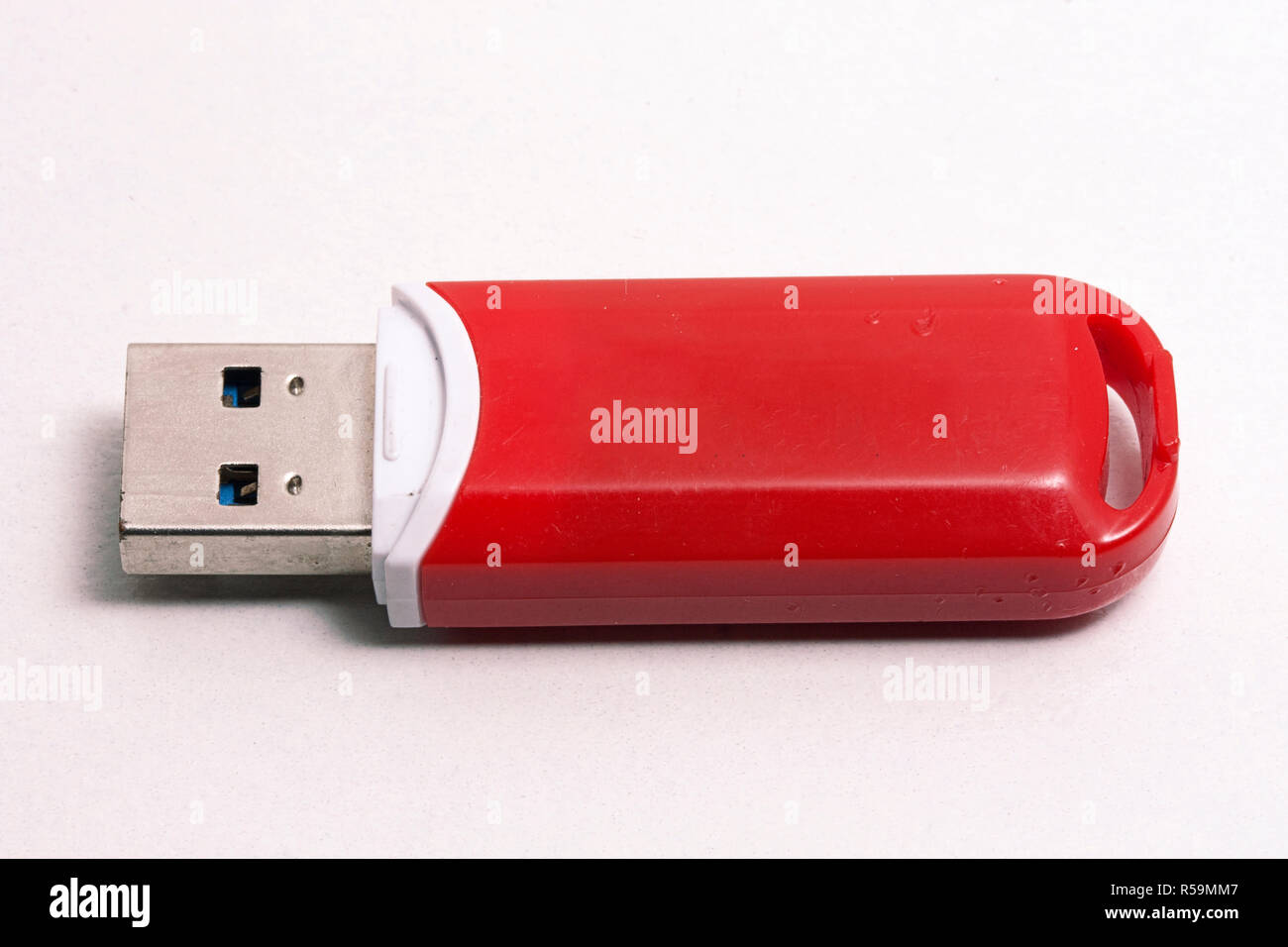 usb flash drive technology red Stock Photo - Alamy