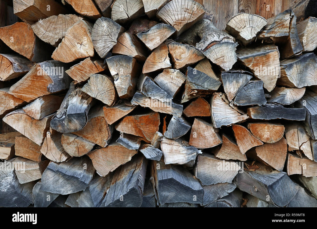 Firewood stock for winter wood fuel in stack Stock Photo - Alamy