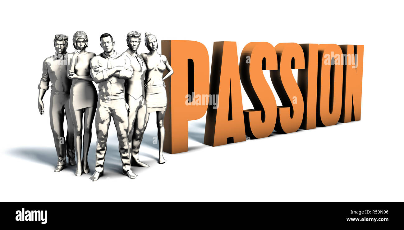 Business People Passion Art Stock Photo - Alamy