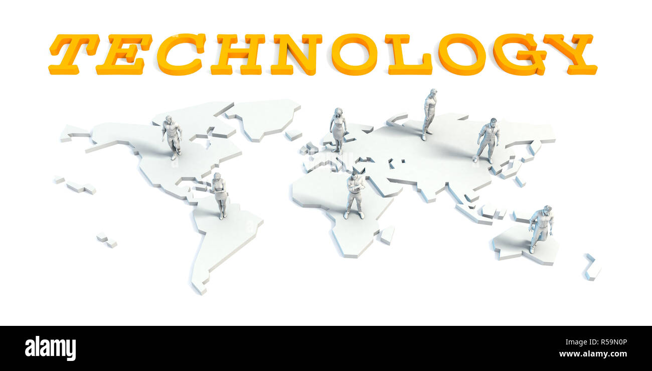 Expansion of technology Cut Out Stock Images & Pictures - Alamy