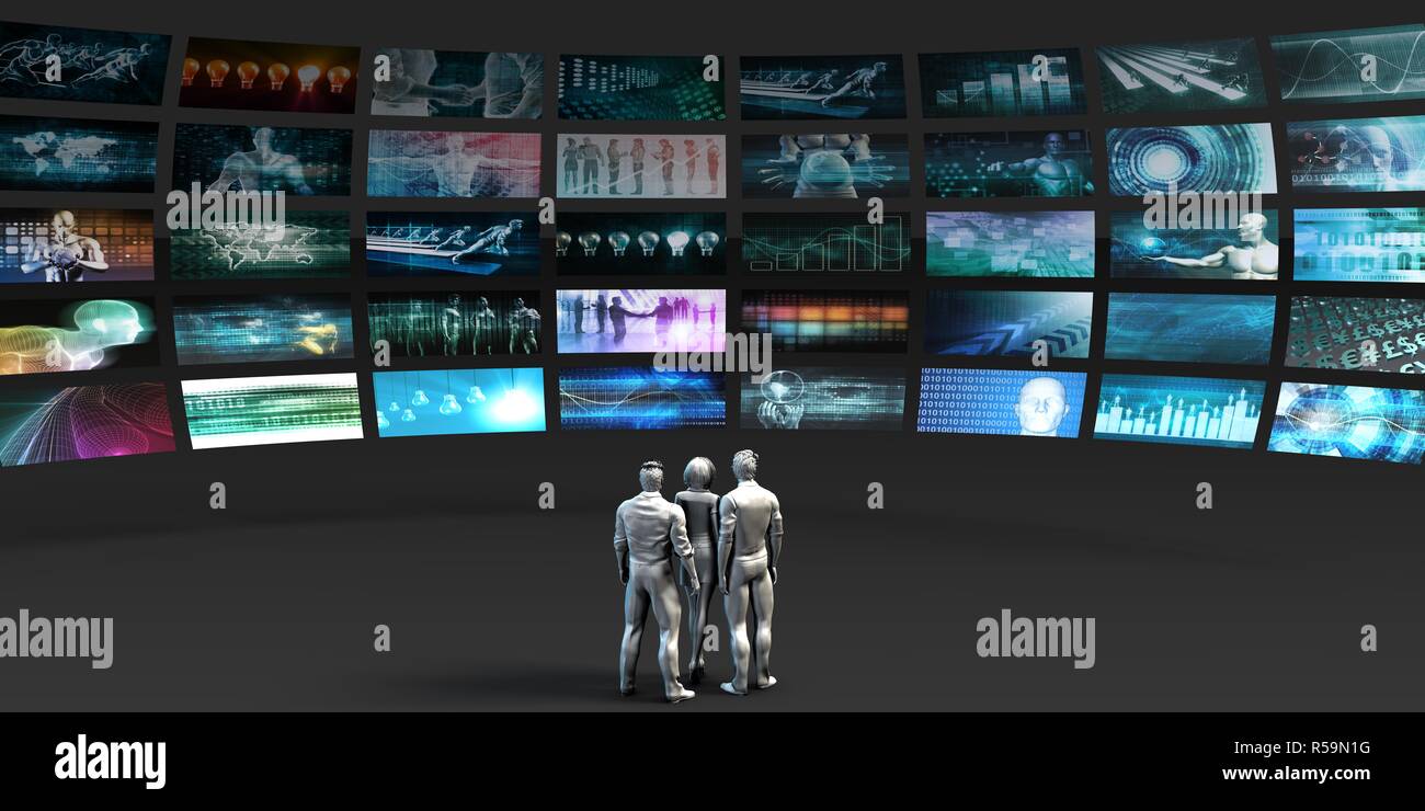 Multiple multi screens hi-res stock photography and images - Alamy