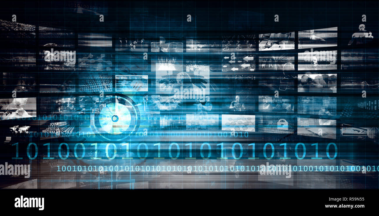 Modern multimedia design hi-res stock photography and images - Alamy