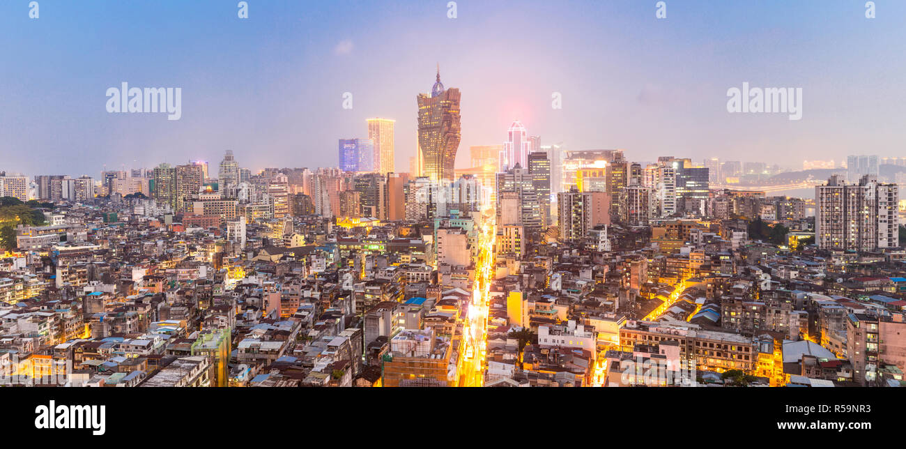 Panoramic tower macau china hi-res stock photography and images - Alamy