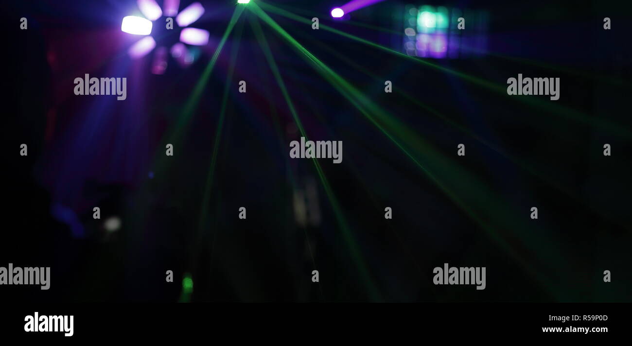laser lights on black background.photo with copy space Stock Photo - Alamy