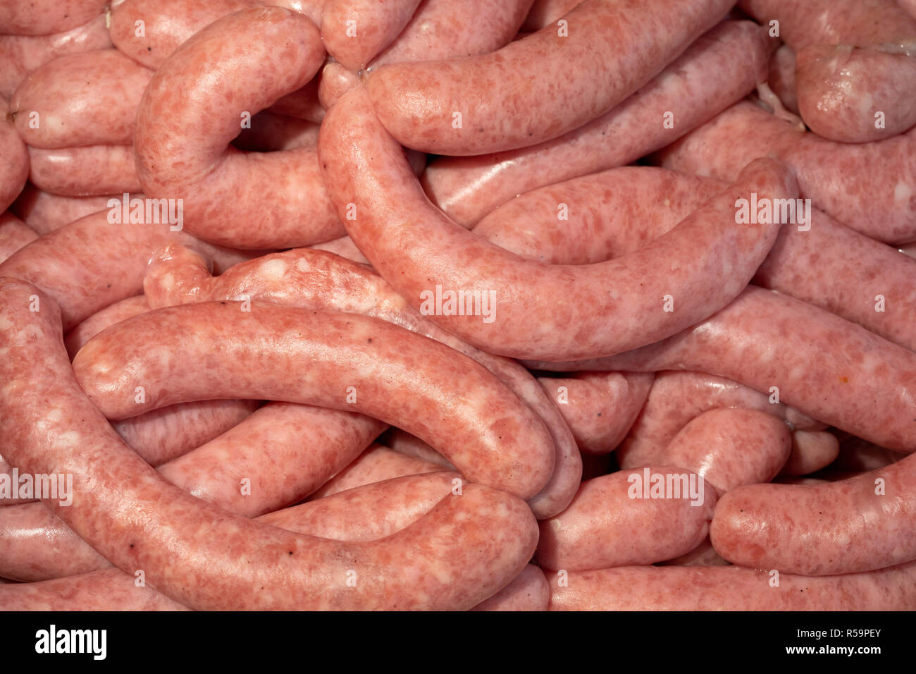 Sausage strings hi-res stock photography and images - Alamy