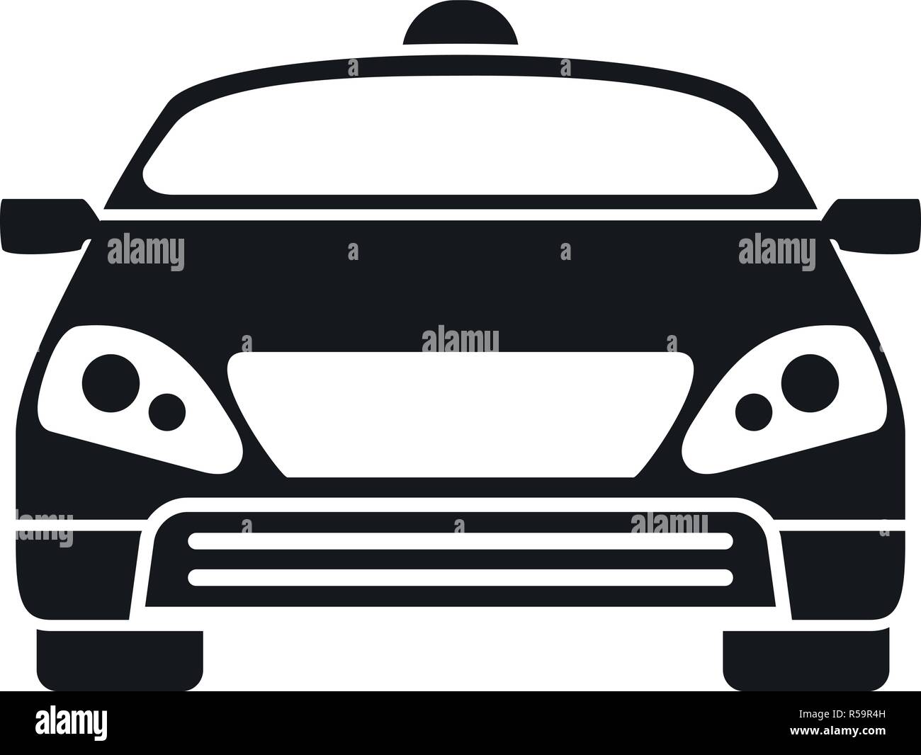 Smart modern car icon. Simple illustration of smart modern car vector ...