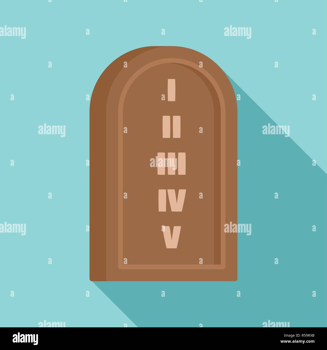 Moses ten commandments icon hi-res stock photography and images - Alamy