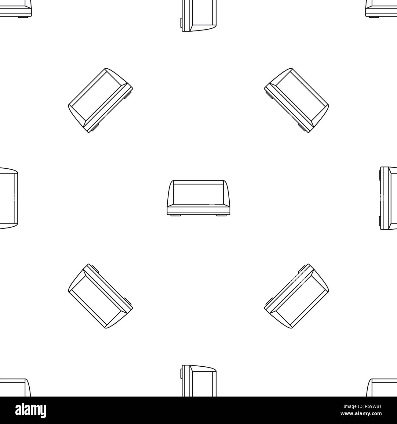 Commercial fridge pattern seamless vector repeat geometric for any web design Stock Vector Image ...