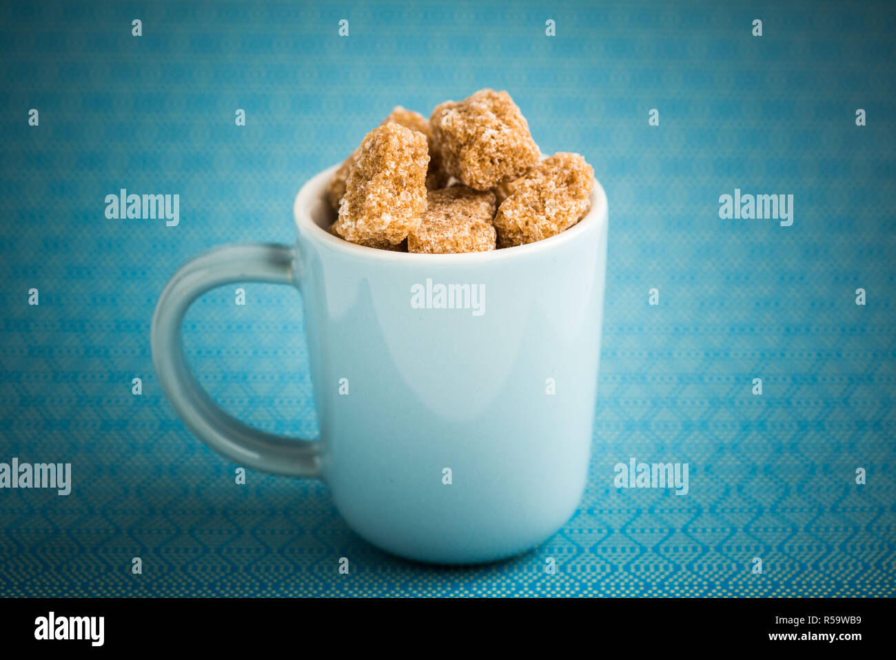 Illustration about over-consumption of sugar Stock Photo - Alamy