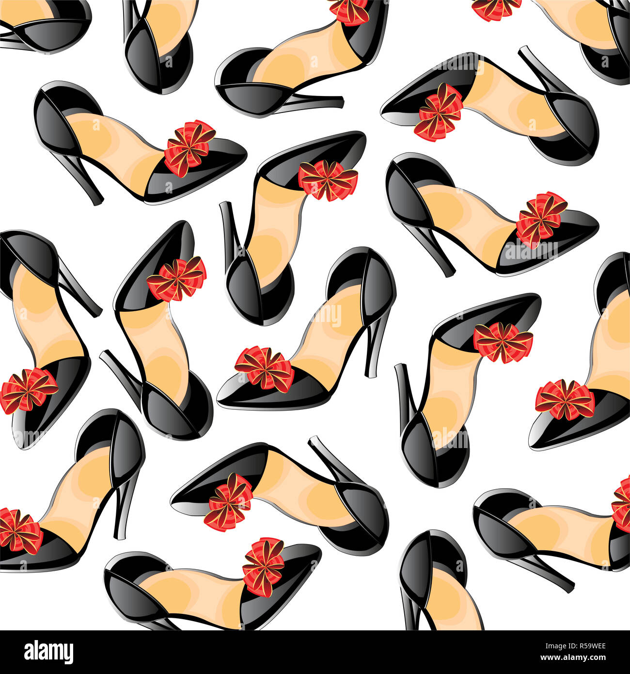 Feminine pattern hi-res stock photography and images - Alamy