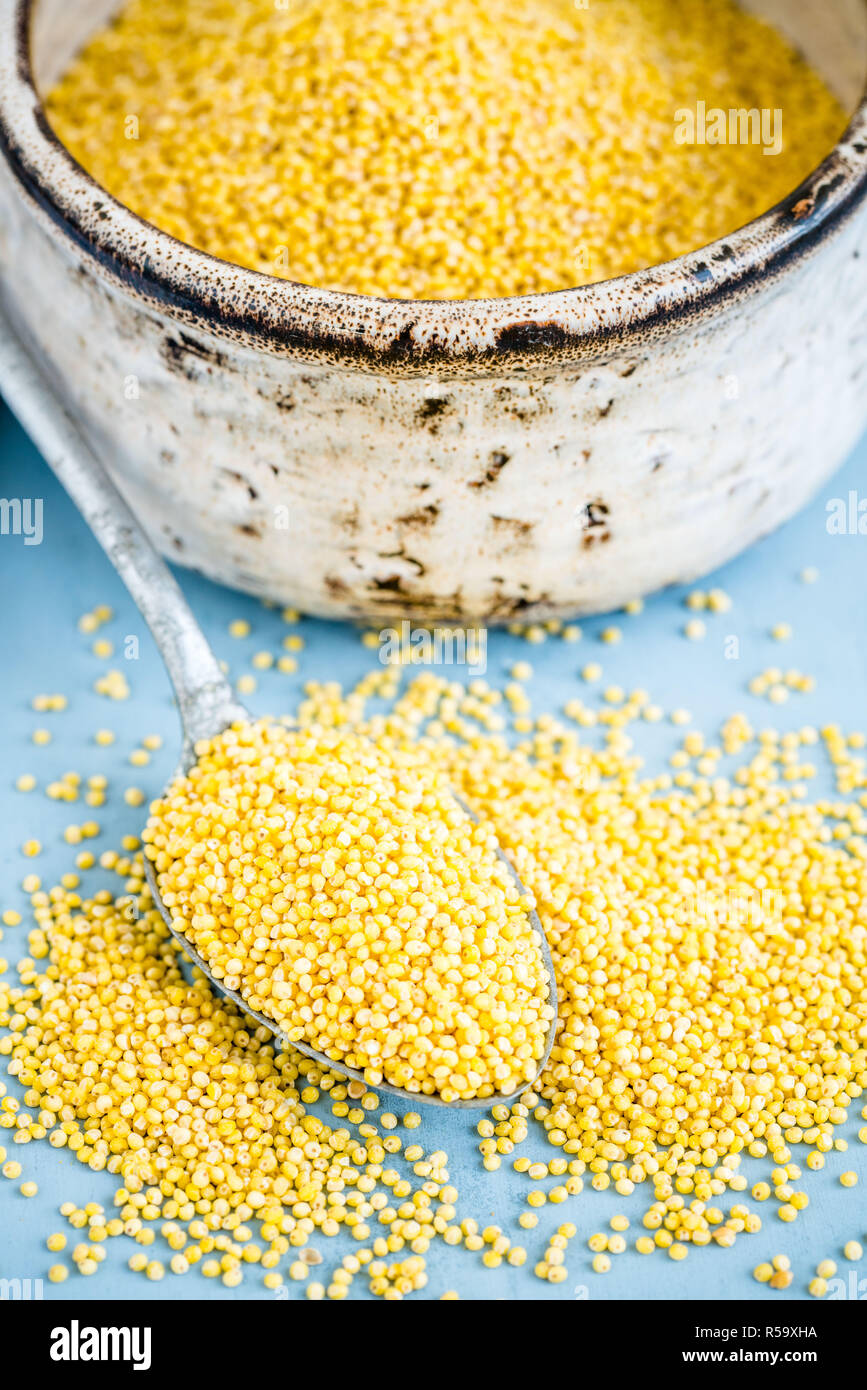 Millet seeds hi-res stock photography and images - Alamy