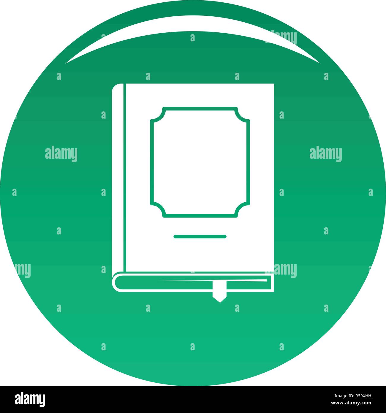 Book design icon. Simple illustration of book design vector icon for ...