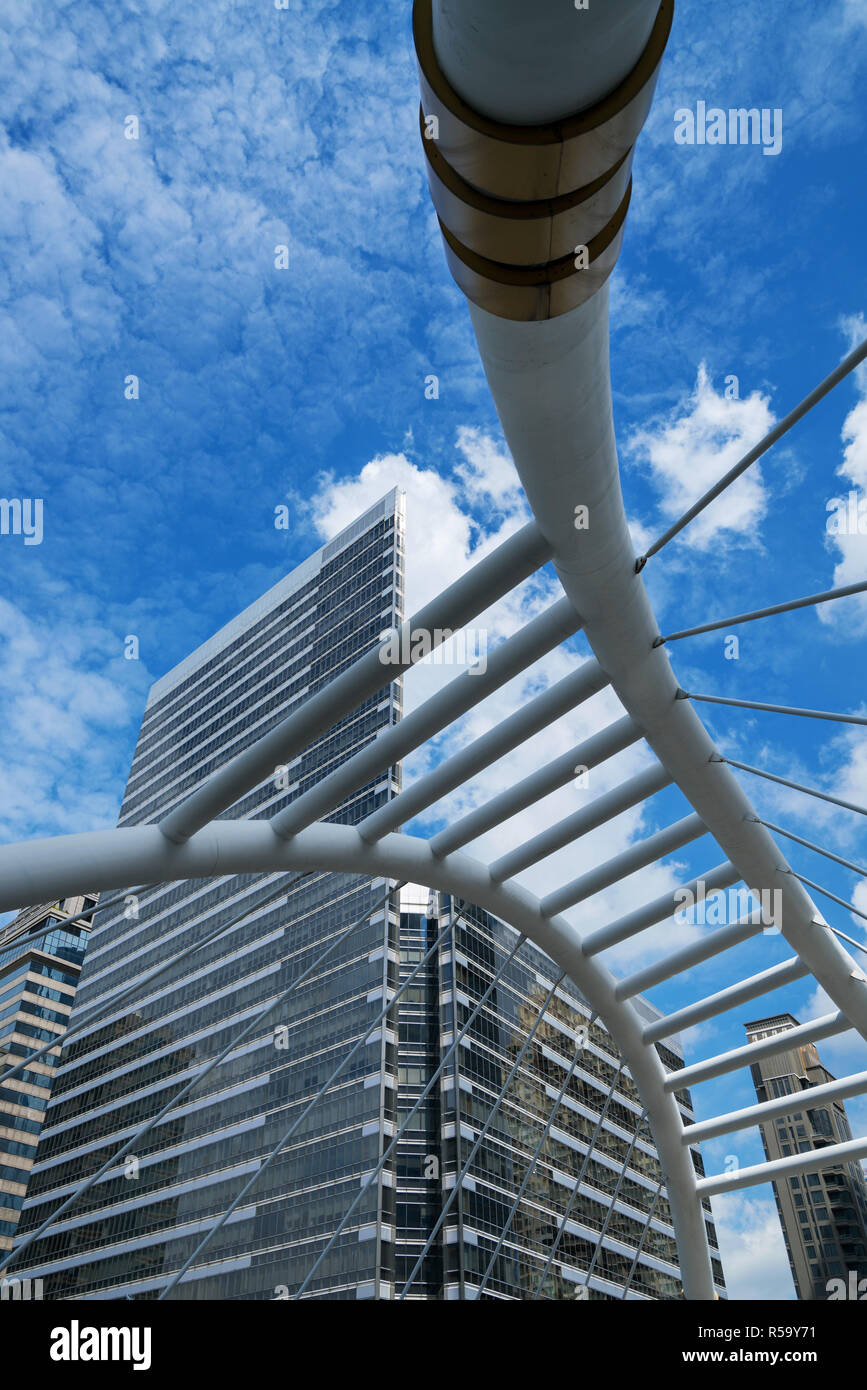 Bangkok bts bridge sathorn hi-res stock photography and images - Alamy