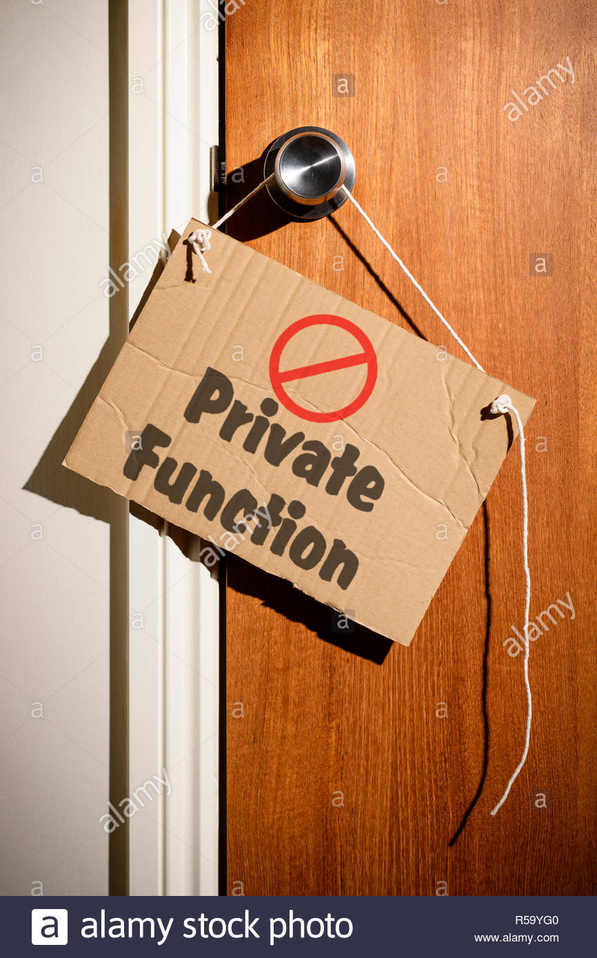 Private Party Sign Stock Photos & Private Party Sign Stock Images - Alamy