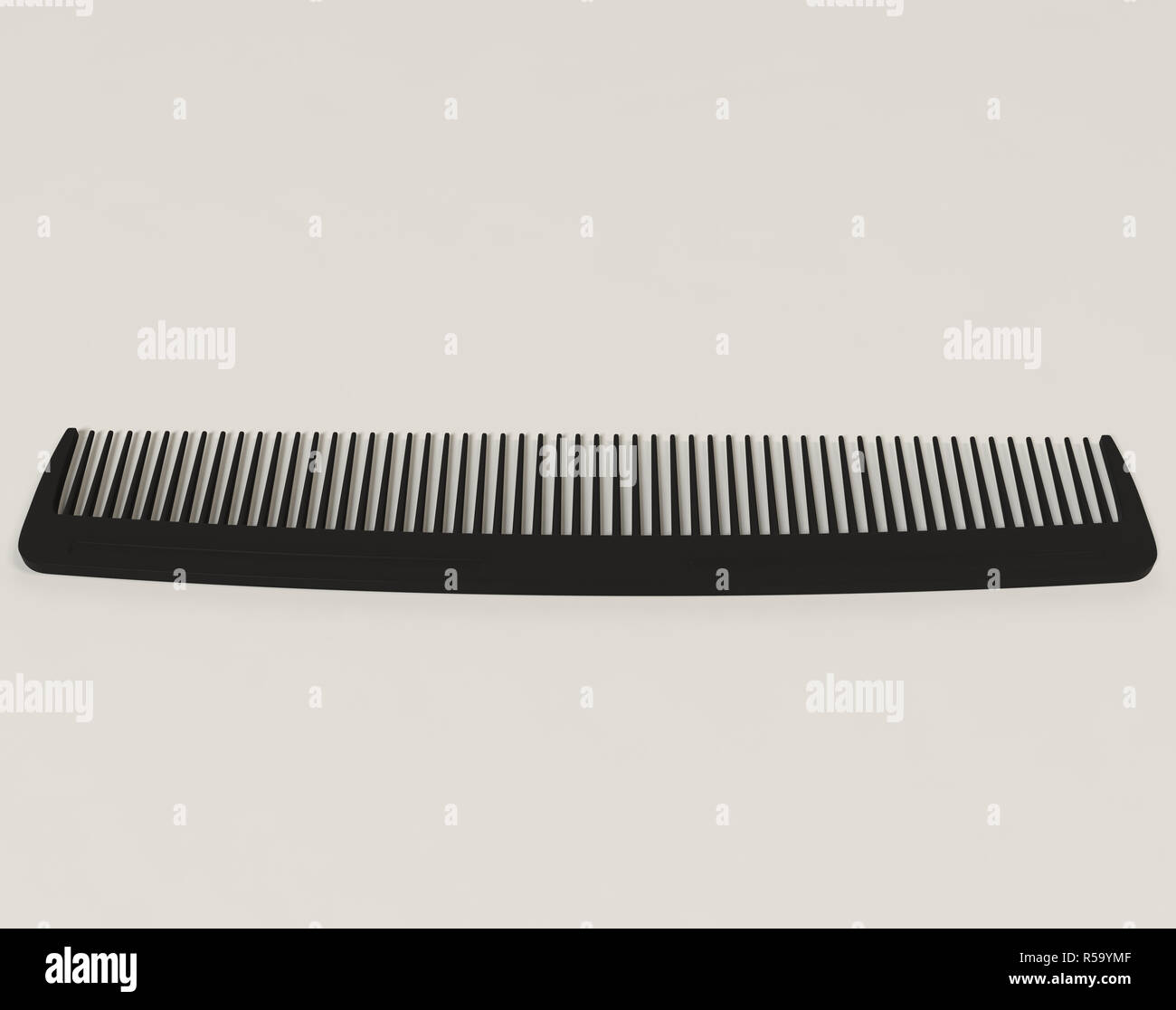 hairdressing comb isolated Stock Photo - Alamy