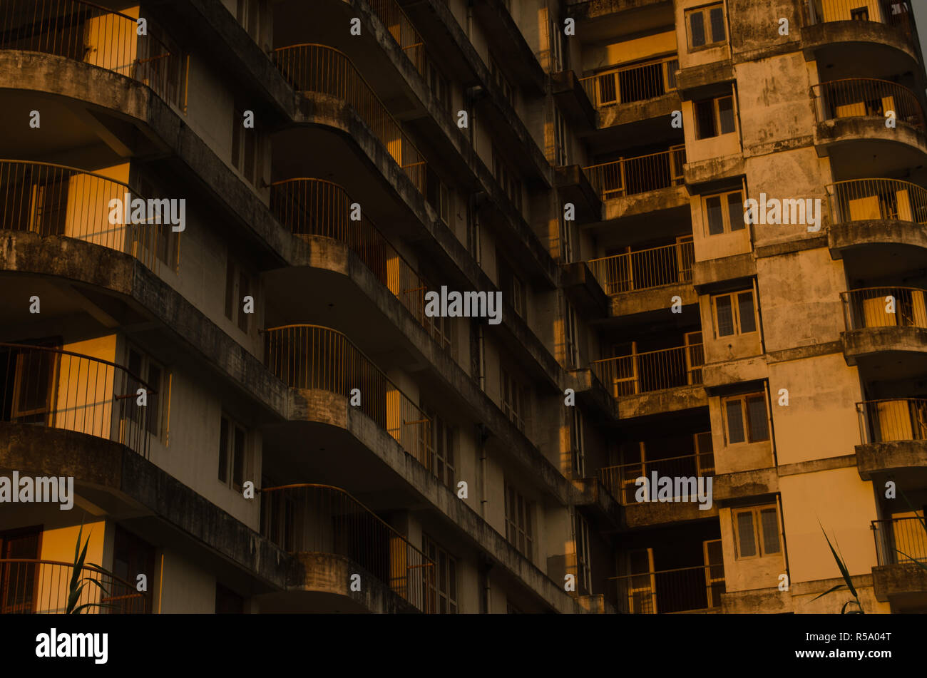 Abounded old buildings Stock Photo - Alamy