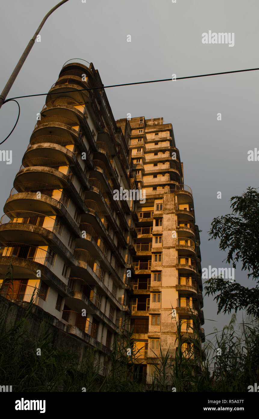 Abounded old buildings Stock Photo - Alamy