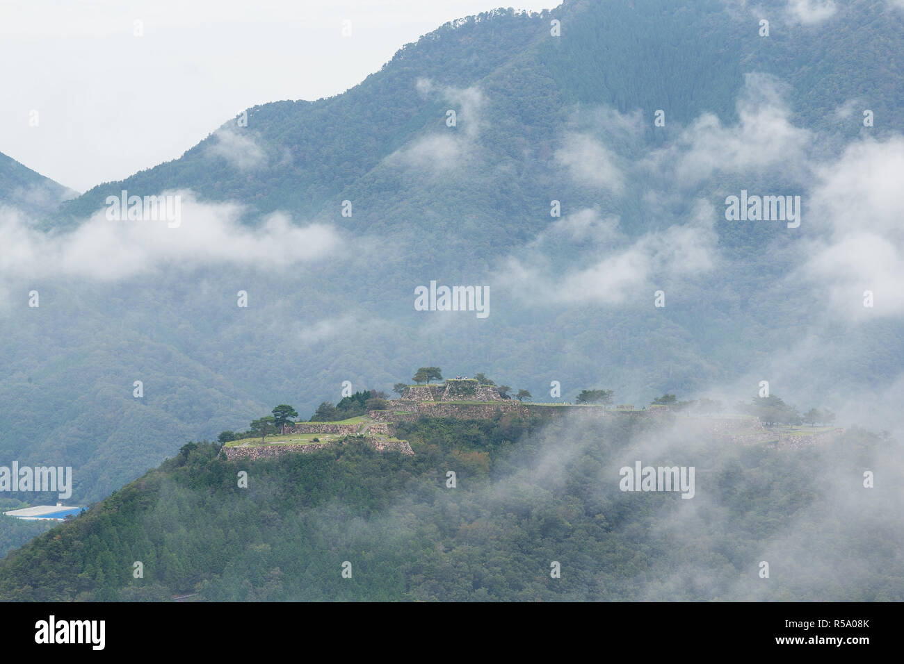 Traditional Takeda Castle Stock Photo - Alamy