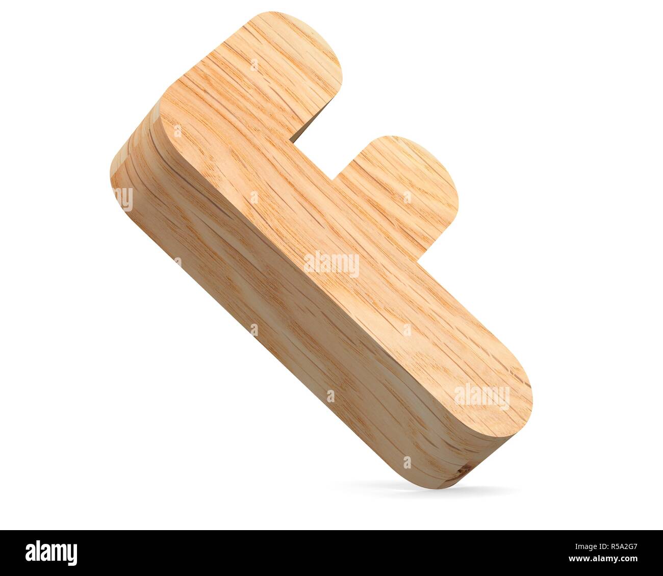 3D decorative wooden Alphabet, capital letter F Stock Photo - Alamy