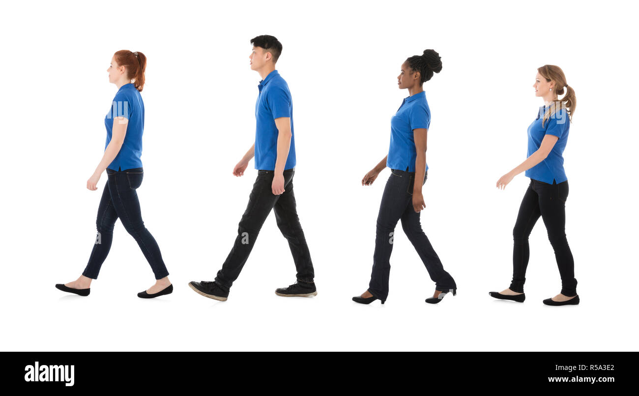 Cleaning staff team in Cut Out Stock Images & Pictures - Alamy