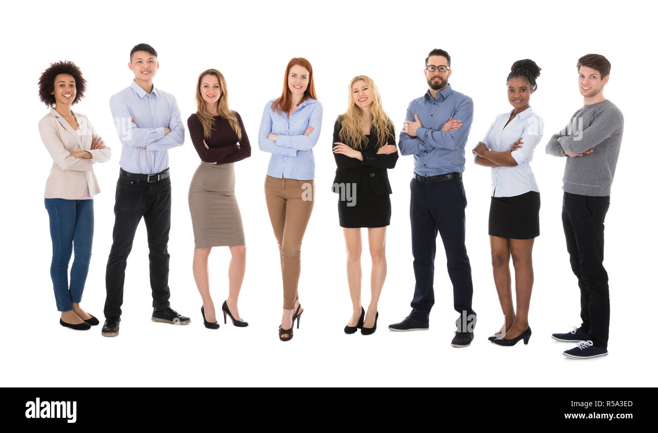 Young group diverse students Cut Out Stock Images & Pictures - Alamy