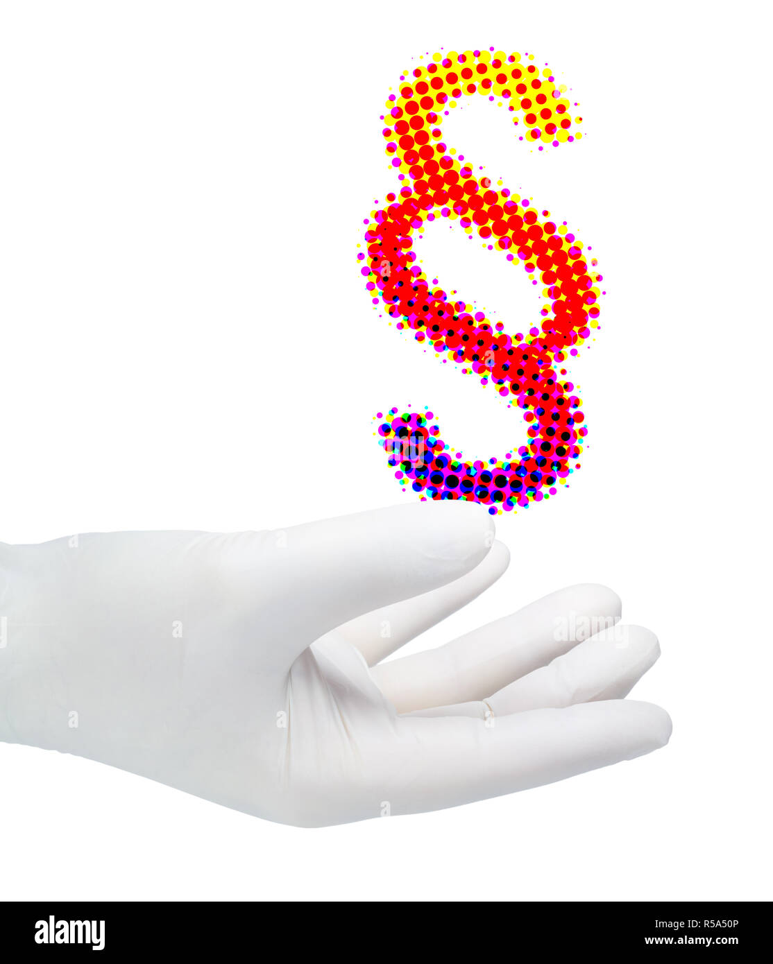 Hand printed sign Cut Out Stock Images & Pictures - Alamy