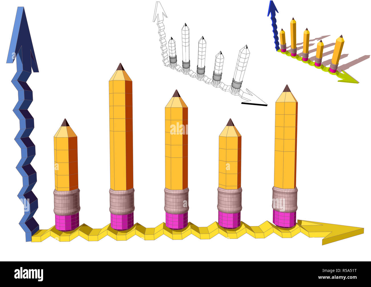 Infographic draft Cut Out Stock Images & Pictures - Alamy