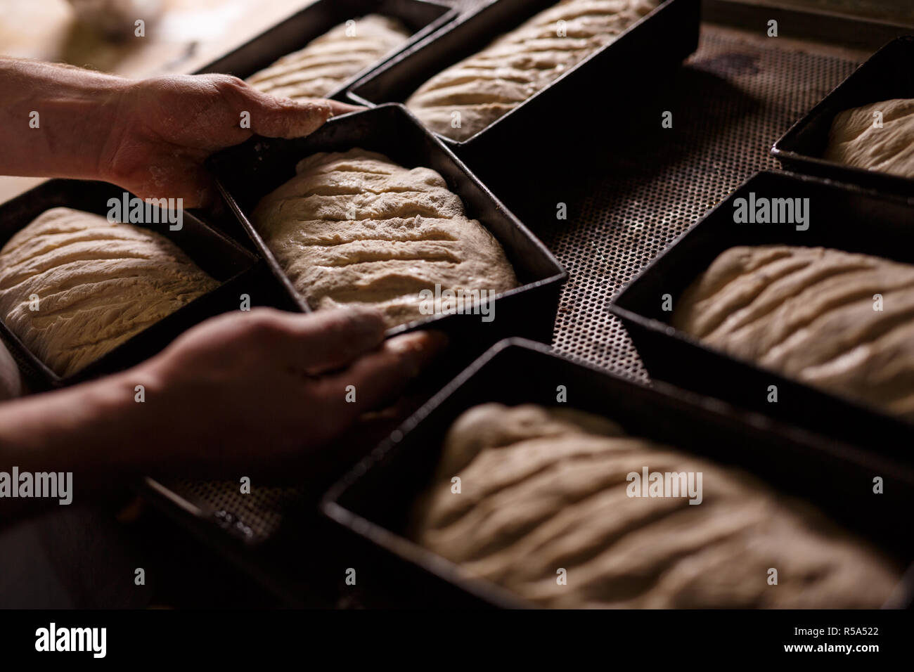 organic bread self baking Stock Photo - Alamy