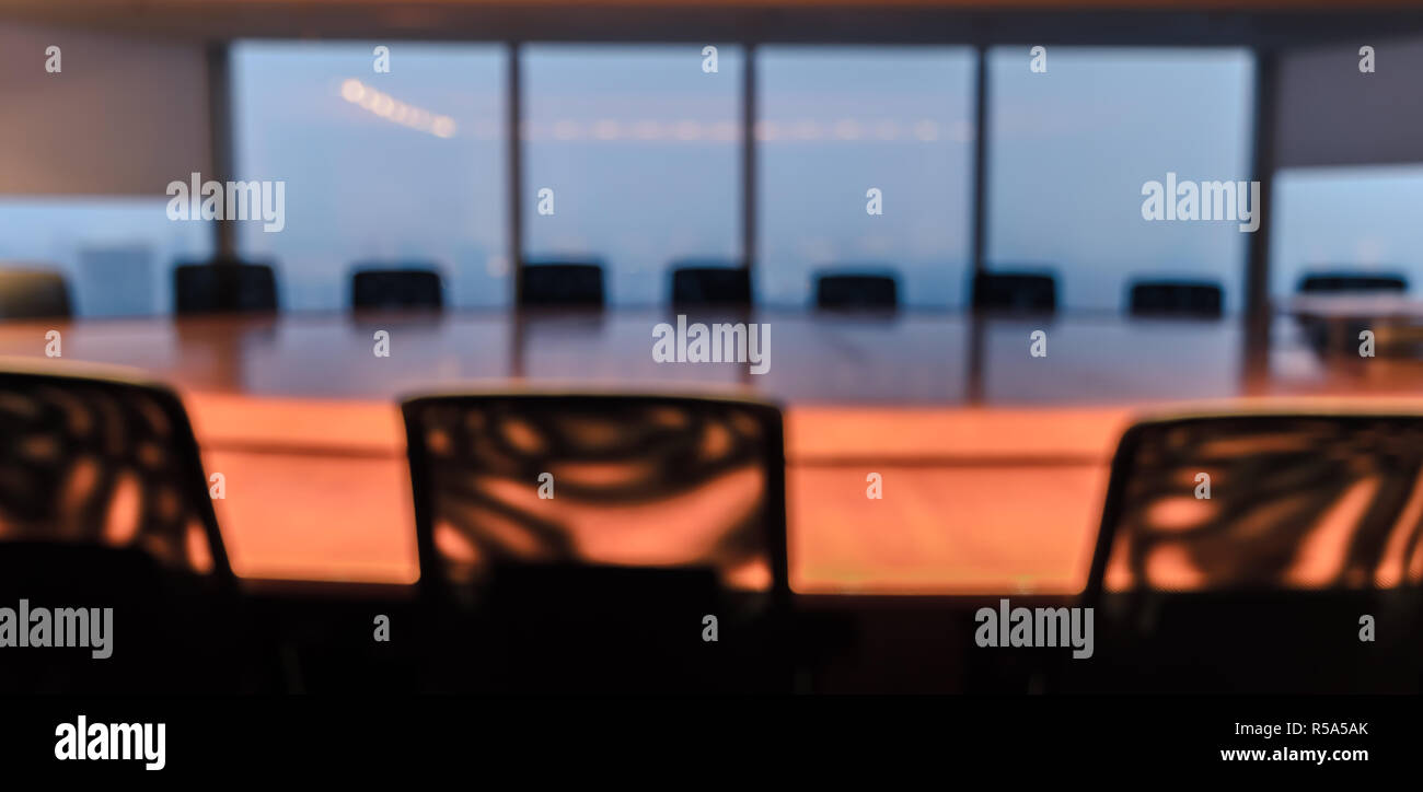 Blurred conference room for background Stock Photo - Alamy