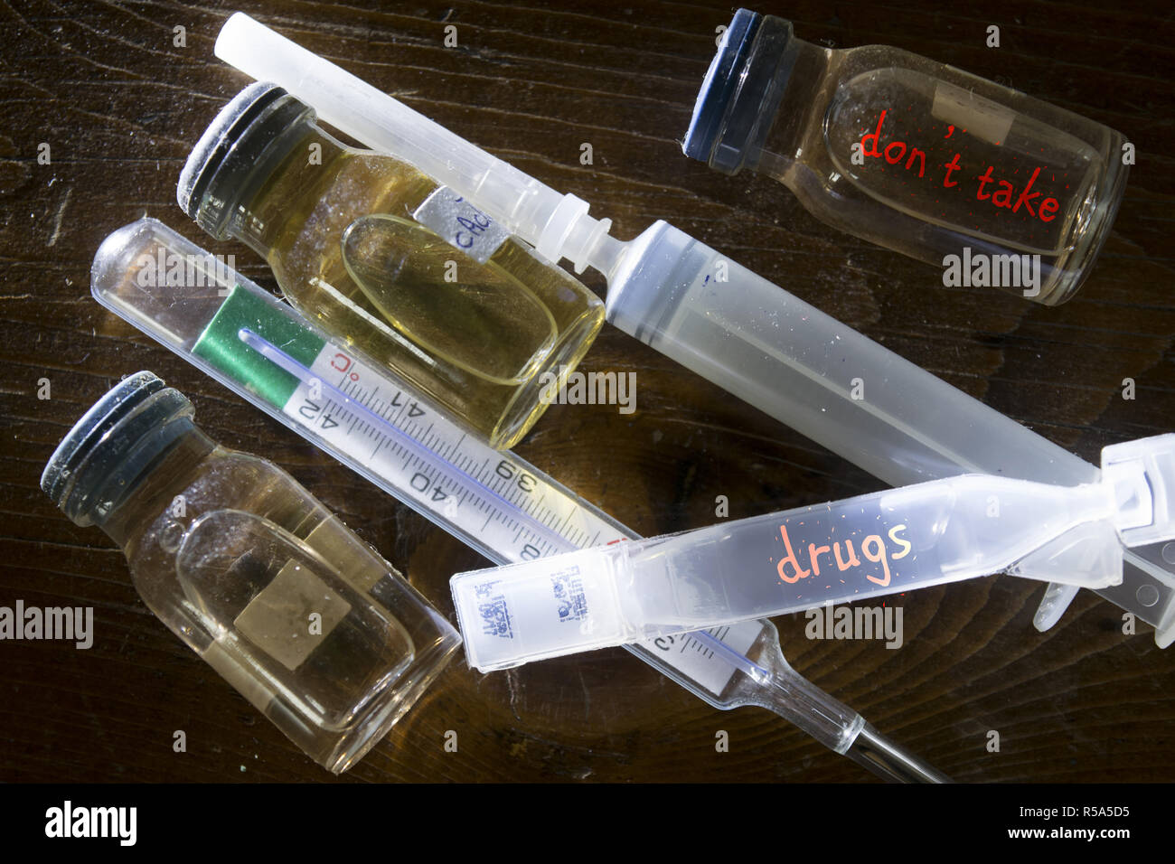 sensitization against the drugs Stock Photo - Alamy