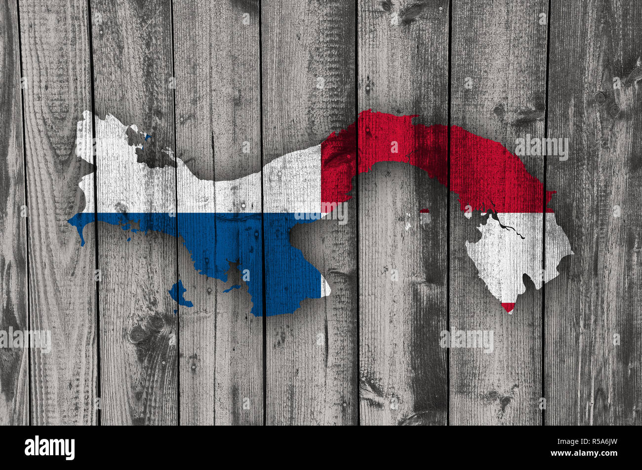 Flag map of panama hi-res stock photography and images - Alamy