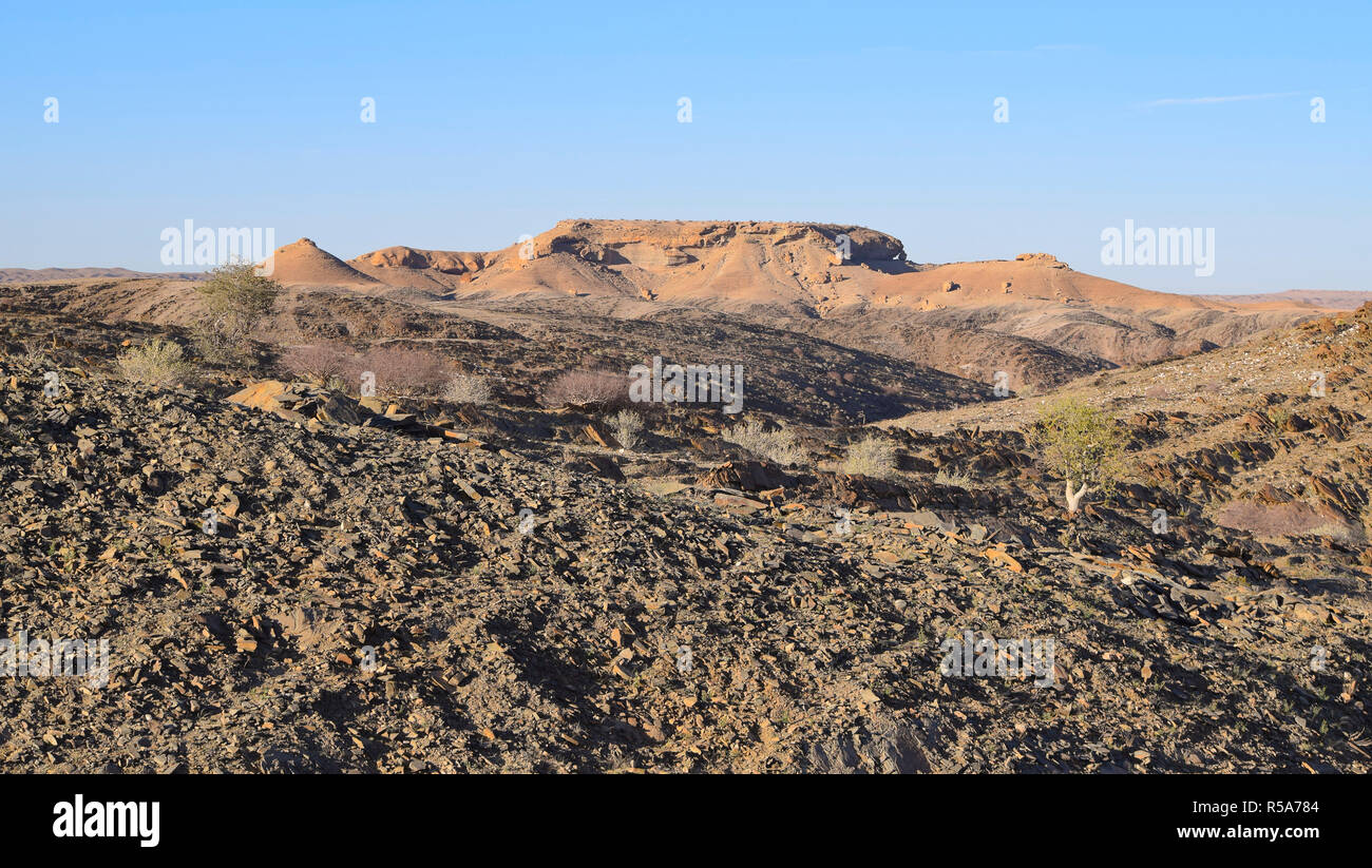 landscape in namibia Stock Photo - Alamy