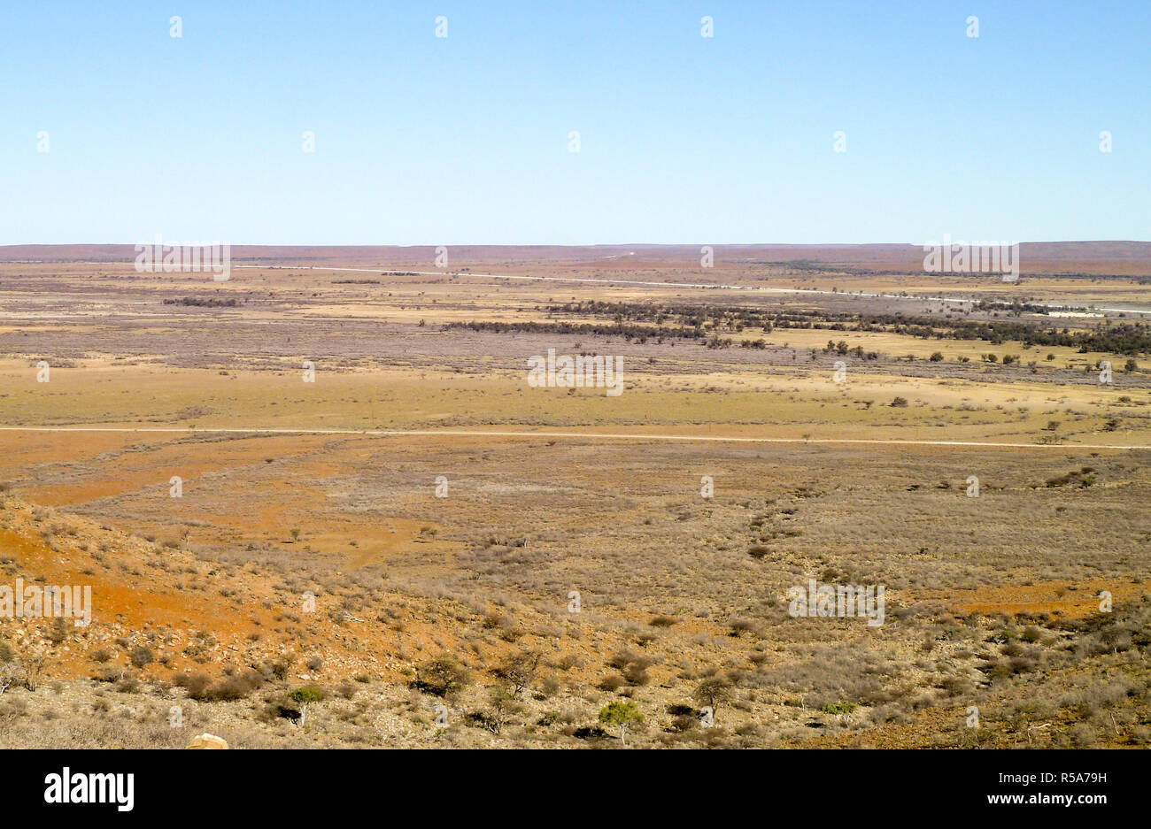 landscape in namibia Stock Photo - Alamy
