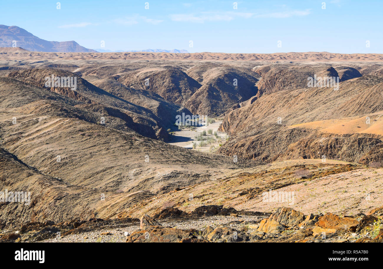 rock formation in namibia Stock Photo - Alamy