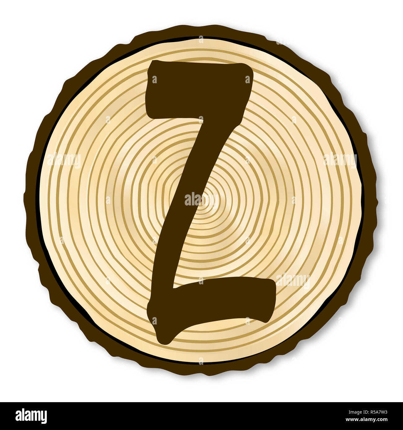 Letter log end hi-res stock photography and images - Alamy