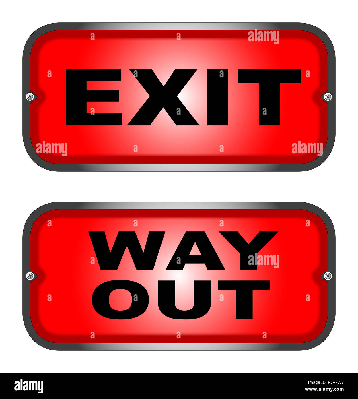 Emergency exit drawing hi-res stock photography and images - Alamy