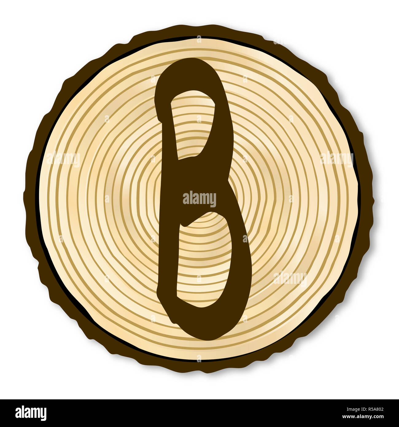 Log alphabet hi-res stock photography and images - Alamy