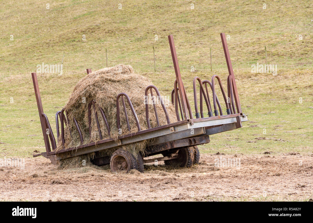 Old hayrack hi-res stock photography and images - Alamy