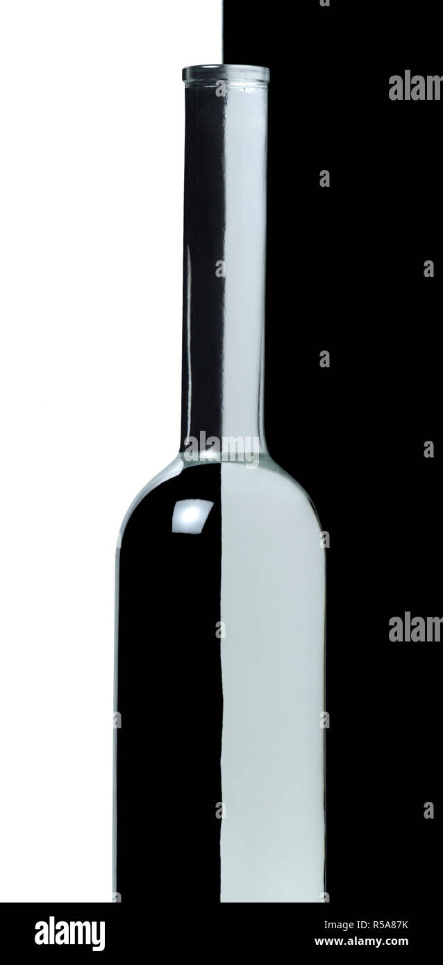 glass bottle refraction Stock Photo - Alamy