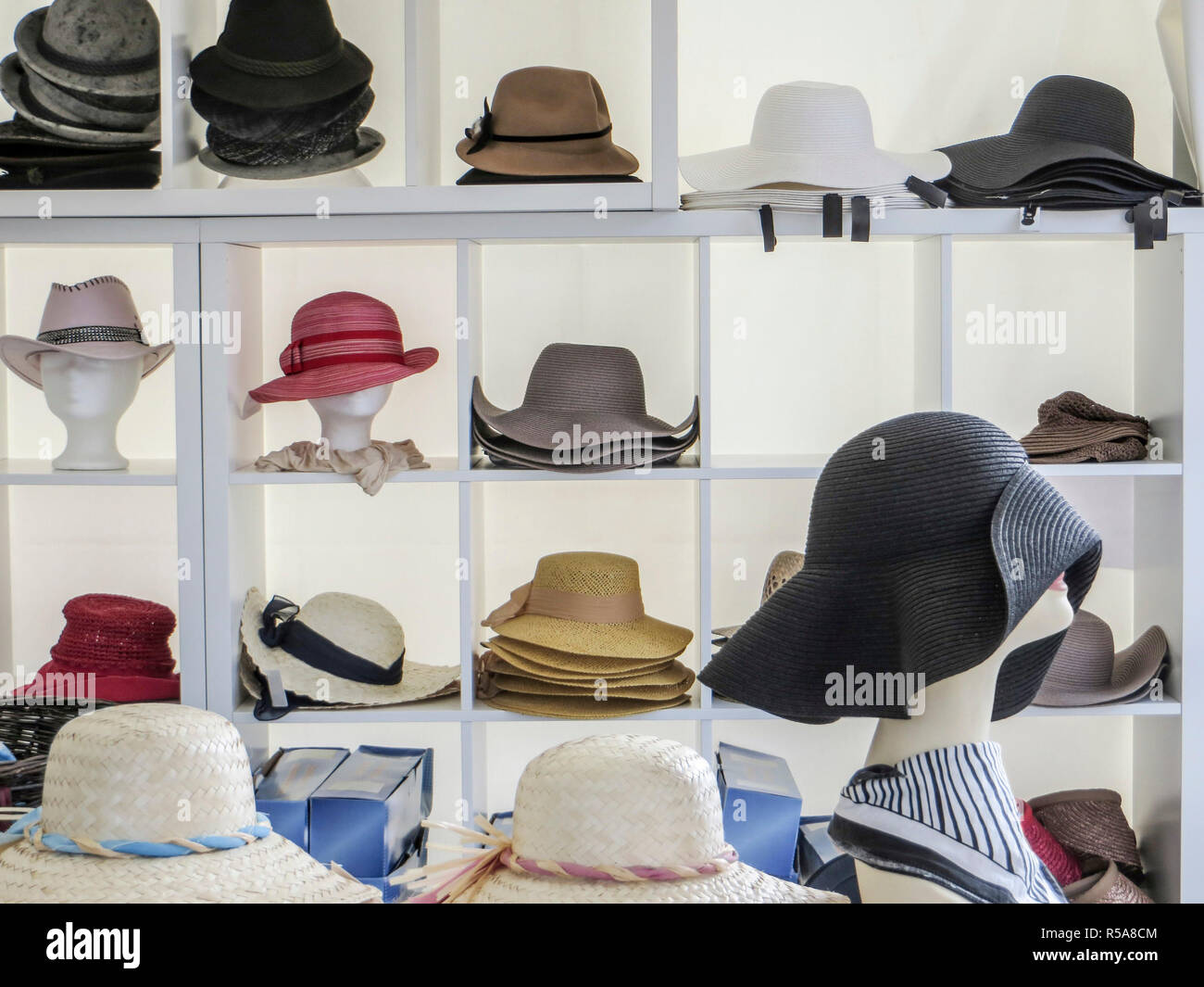 lots of hats Stock Photo - Alamy