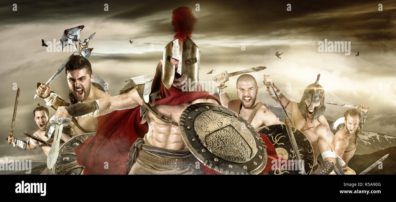 Ancient rome gladiators battle hi-res stock photography and images - Alamy