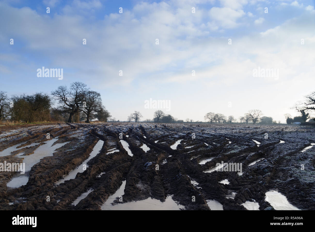 Waterlogged field uk hi-res stock photography and images - Alamy