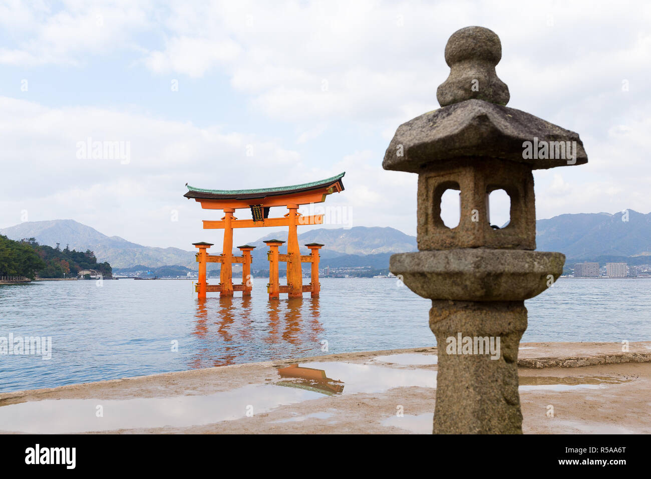 Itsukushima Shrine in Japan Stock Photo - Alamy