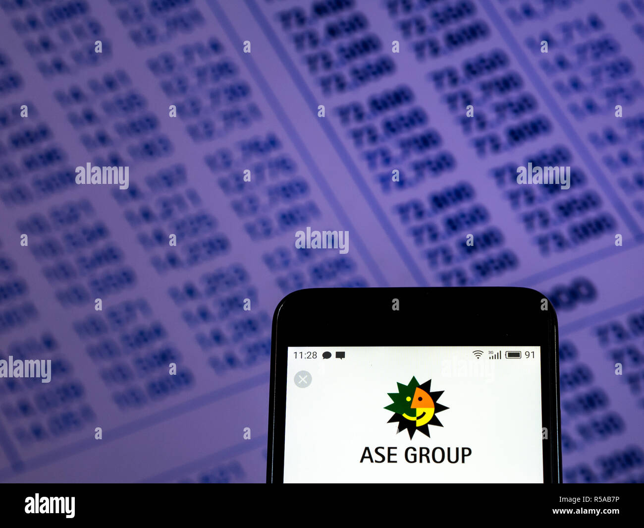 Advanced Semiconductor Engineering, Inc., also known as ASE Group logo ...