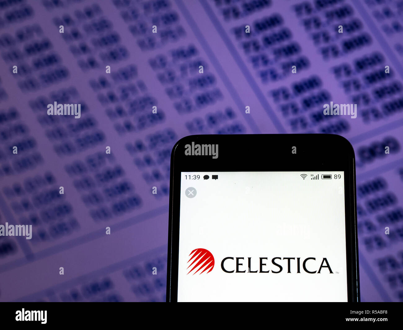 Celestica logo hi-res stock photography and images - Alamy