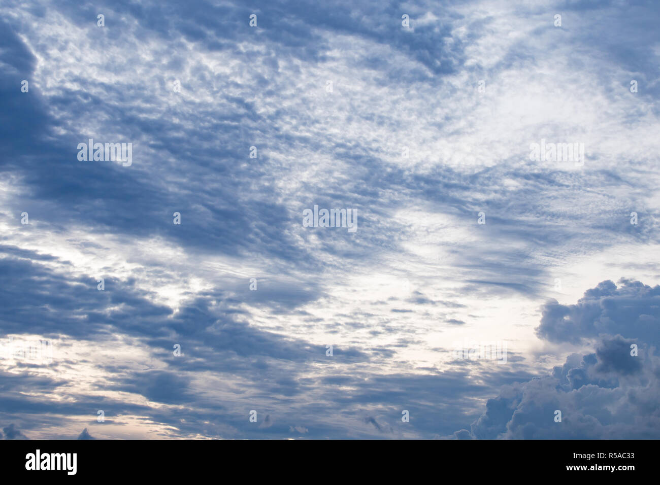 Gray storm clouds before sunset Stock Photo - Alamy